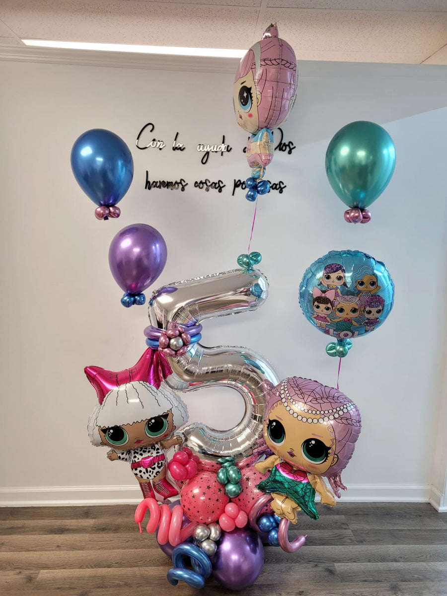 LOL Medium Balloon Bouquet – Boga Balloons
