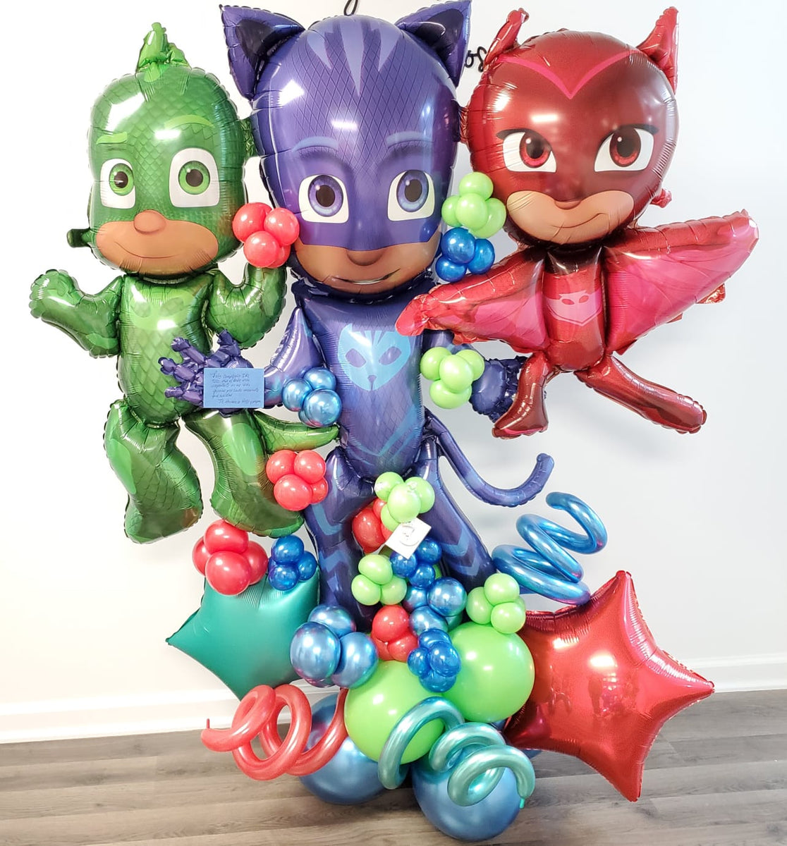PJ MASK BALLOON BOUQUET – Boga Balloons