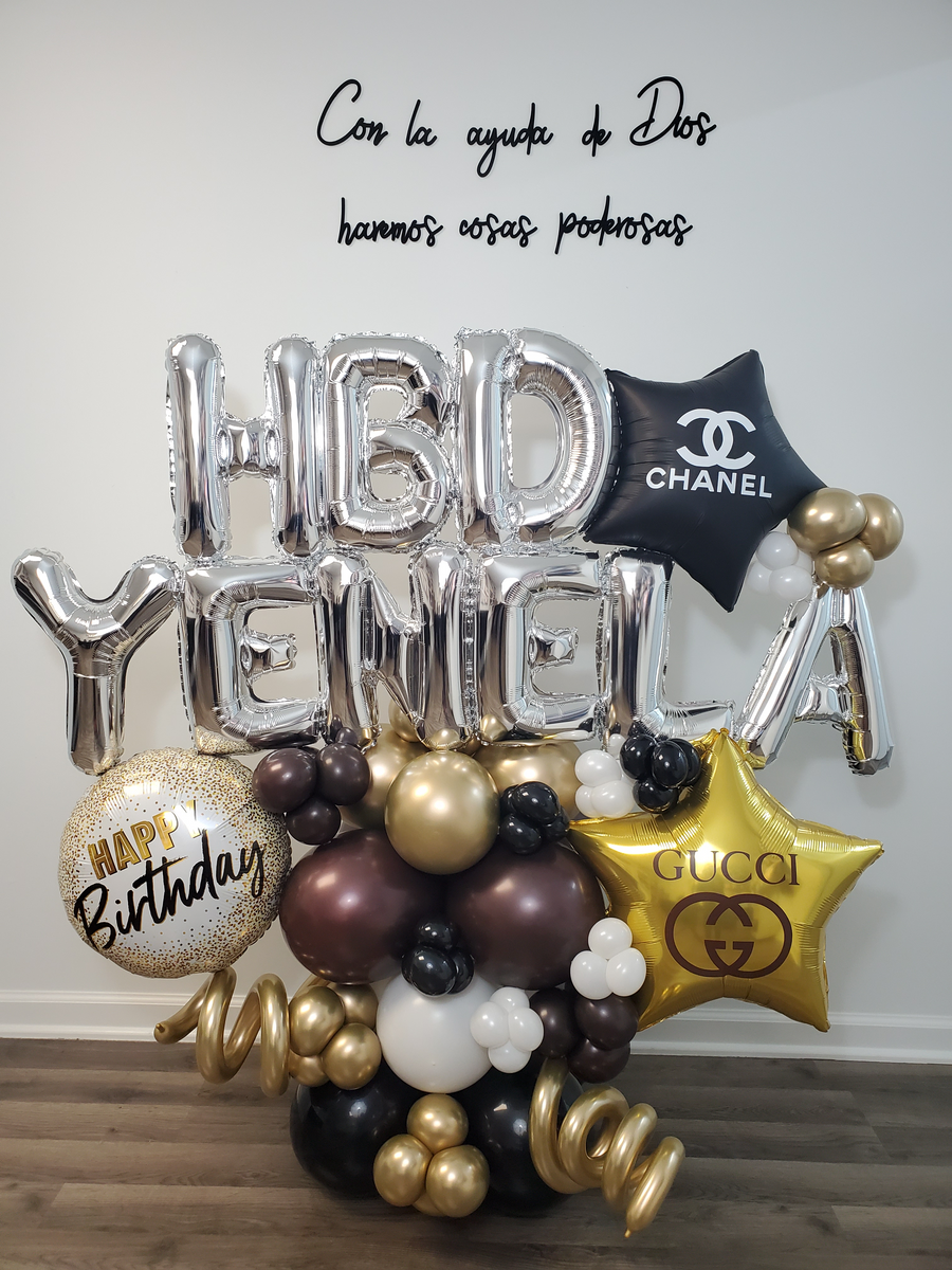 Chanel Balloon Bouquet – Boga Balloons